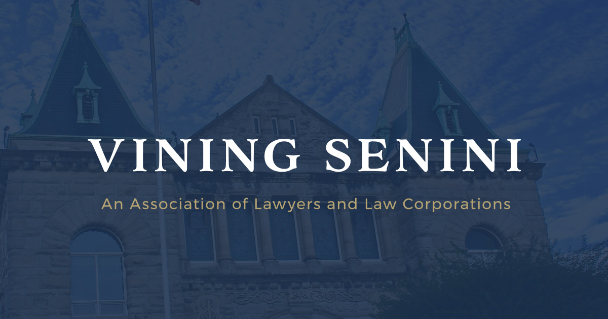 Nanaimo Lawyer Vining Law | Family Law | Trent Vining & Brett Vining